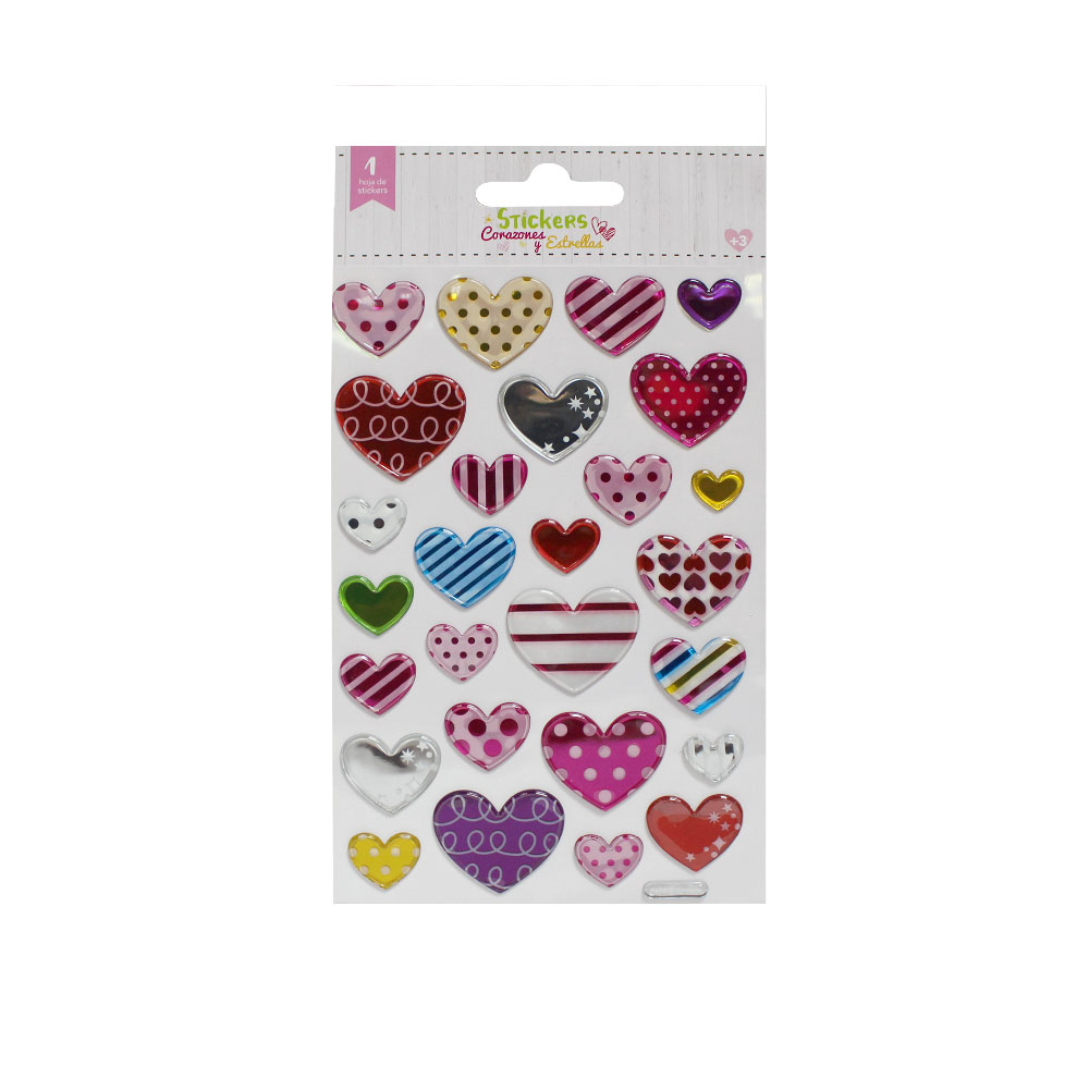 STICKERS CORAZON – Comercializadora Maby